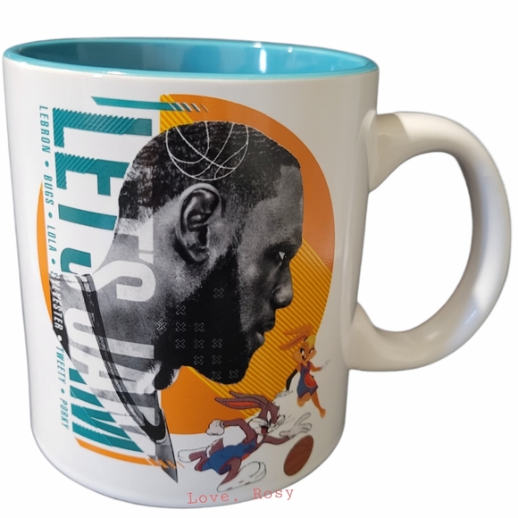 Warner Bros. | Dining | Nba Basketball Lebron James Space Jam Mug ...